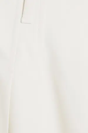 Victoria Beckham Pleated Woolblend Twill Wideleg Pants