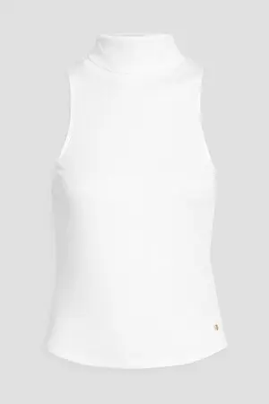 ANINE BING Modalblend Jersey Turtleneck Top