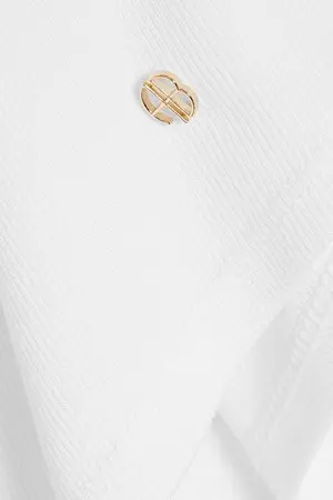 ANINE BING Modalblend Jersey Turtleneck Top
