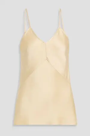 Victoria Beckham Satin Camisole - Beige