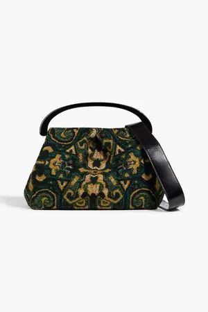 Dries Van Noten Jacquard Tote