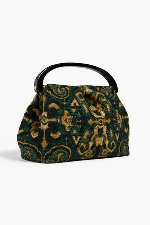 Dries Van Noten Jacquard Tote