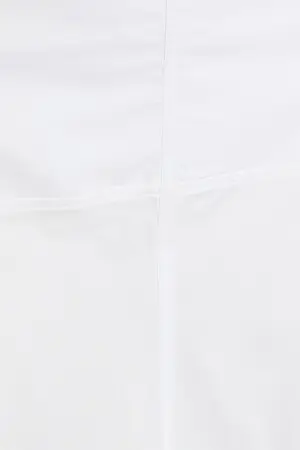 Victoria Beckham Paneled Cottonpoplin Maxi Skirt