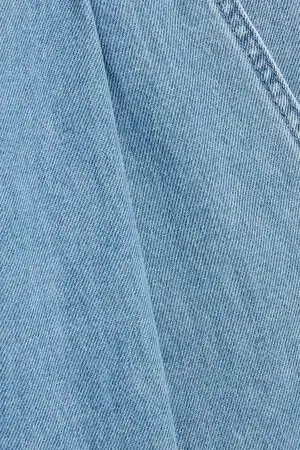 Dries Van Noten Wideleg Pleated Denim Jeans
