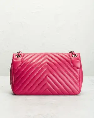 FWRD RENEW Chanel Calfskin Round Flap Bag