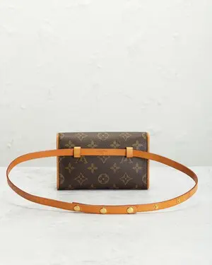FWRD RENEW Louis Vuitton Monogram Florentine Pochette Belt Bag