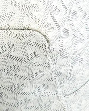 FWRD RENEW Goyard Saint Louis Gm Tote Bag - White