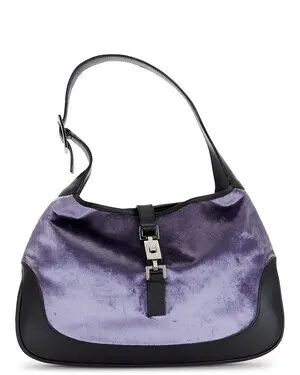FWRD RENEW Gucci Velvet Jackie Hobo Bag
