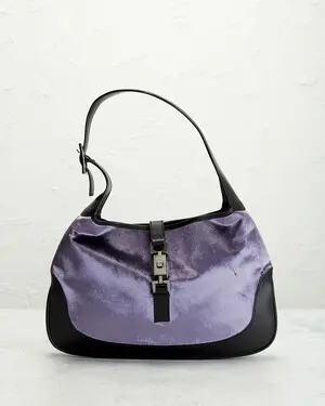 FWRD RENEW Gucci Velvet Jackie Hobo Bag