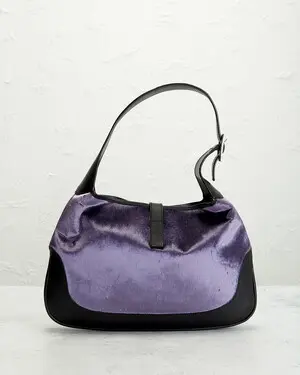 FWRD RENEW Gucci Velvet Jackie Hobo Bag