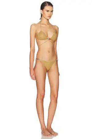 Oseree Lumiere Beads Micro Bikini Set