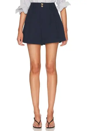 SEROYA Rhoda Short In Navy - Admiral Blue