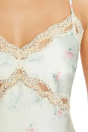 LoveShackFancy Lamora Top - Eucalyptus