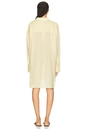 TOTEME Long Sleeve Shirt Dress