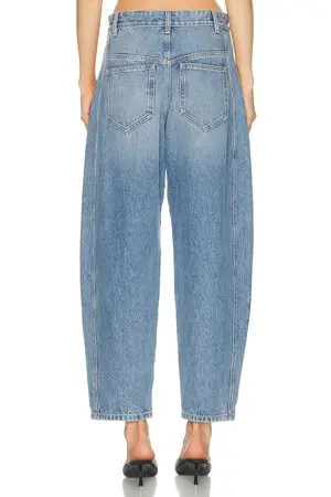 Isabel Marant Étoile Oriane Straight Leg Jeans - Light Blue