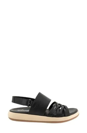 Softwalk Jewell Slingback Platform Sandal - Black