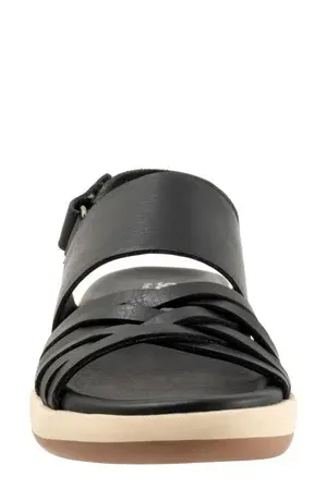 Softwalk Jewell Slingback Platform Sandal - Black