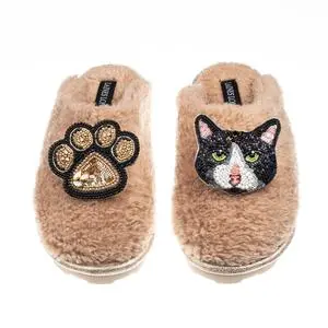Printed indoor slippers