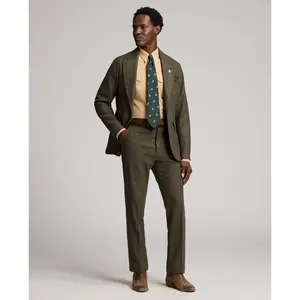 Ralph Lauren Glen Plaid Wool-cotton Officer’s Pant