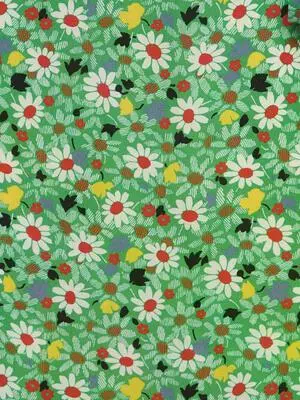 Miu Miu Floral Print Midi Skirt