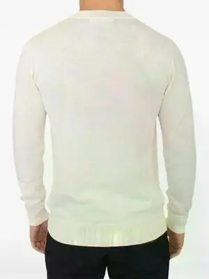 Ermanno Scervino Logo-embroidered V-neck Sweater