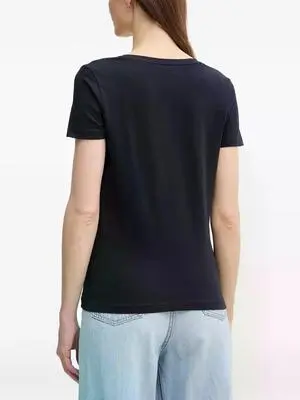 GAUDI Embellished Round Neck T-shirt