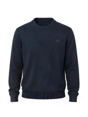 DIESEL® Logo Patch Crewneck Sweatshirt