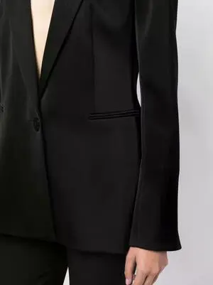 Galvan Sculpted Single-breasted Blazer