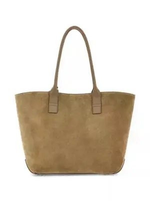 Hogan Embossed Suede Tote Bag