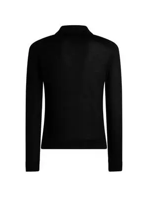 Etro Polo-style Wool And Silk Sweater