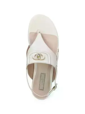 Liu Jo Logo-plaque Slingback Sandals