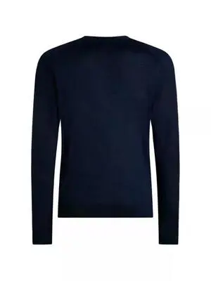 Etro Wool And Silk Sweater With Pegaso Embroidery