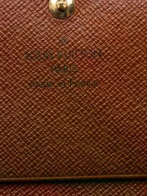 LOUIS VUITTON 2002 Monogram Porte Monnaie Tresor Wallet Small Wallets