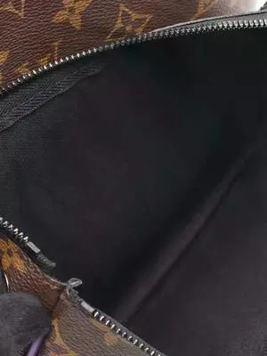 LOUIS VUITTON Monogram Macassar Trio Messenger Bag - Brown
