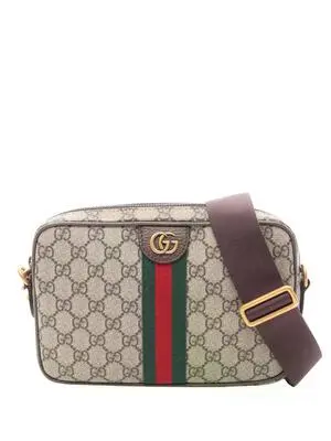 Gucci Ophidia Gg Supreme Web Crossbody Bag