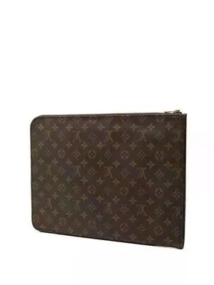 LOUIS VUITTON 1992 Monogram Poche Documents Portfolio
