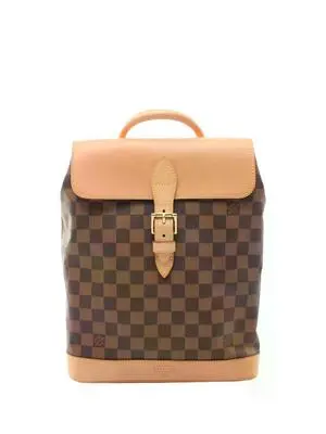 LOUIS VUITTON 1996 Damier Ebene Arlequin Soho Backpack