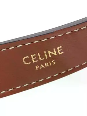 Celine Smooth Calfskin Triomphe Ava Shoulder Bag - Brown