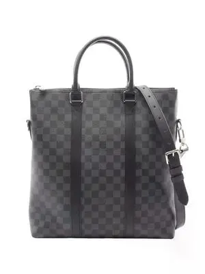 LOUIS VUITTON Damier Graphite Anton Tote Satchel