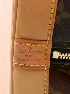 LOUIS VUITTON Monogram Alma Pm Handbag - Brown
