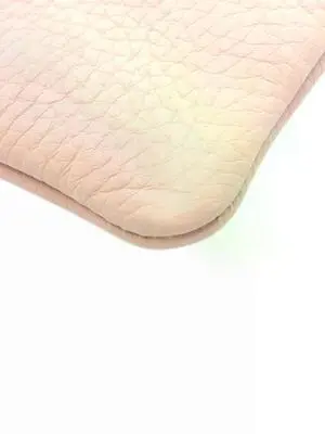Gucci Grained Leather Animalier Business Bag Clutch - Pink