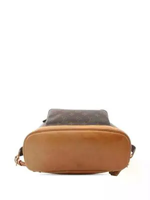 LOUIS VUITTON Monogram Montsouris Gm Backpack - Brown