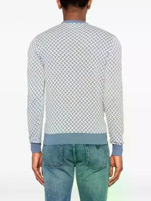 DRUMOHR Razor Blade Crew-neck Sweater