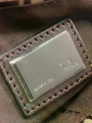 Fendi Zucchino Canvas Tote Bag