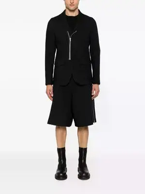 Comme Des Garçons Zip-fastening Blazer