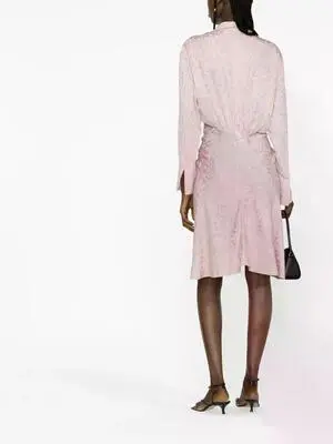 Zadig&Voltaire Rozo Silk Leopard Print Dress