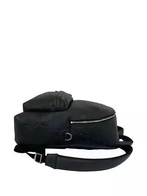 Gucci Jumbo Gg Embossed Leather Backpack