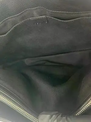 Celine Leather Boogie Handbag - Black