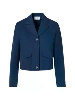 Akris Dark Notched Lapel Jacket