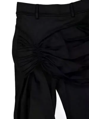 Rabanne Ruched Draped-panel Trousers